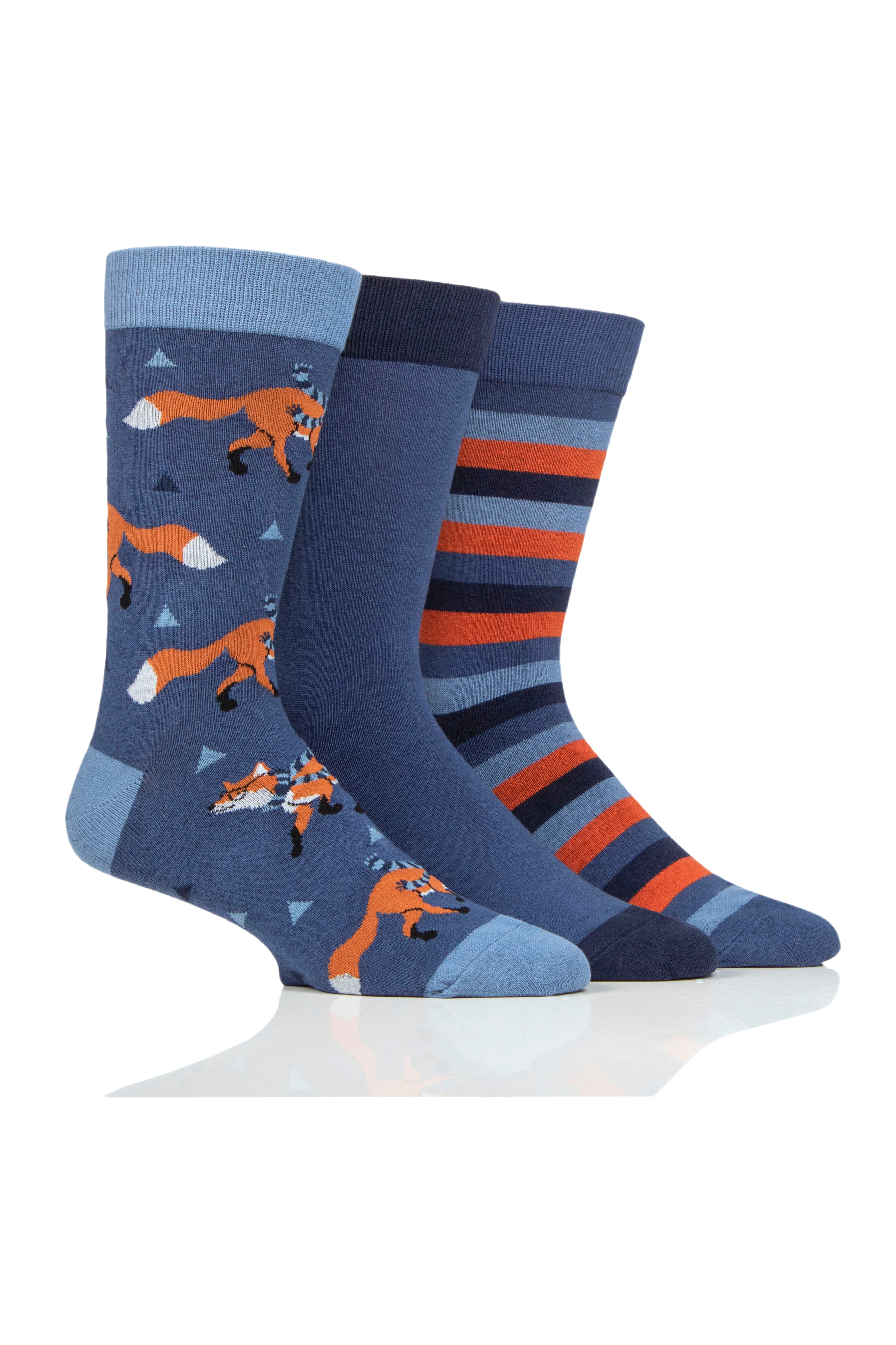 Wildfeet® Men's Foxes Crew Sock